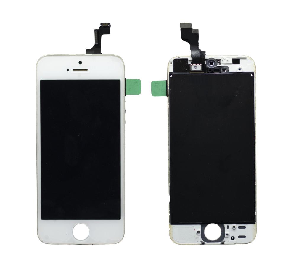 LCD with Touch Screen for Apple iPhone SE - White by Maxbhi.com