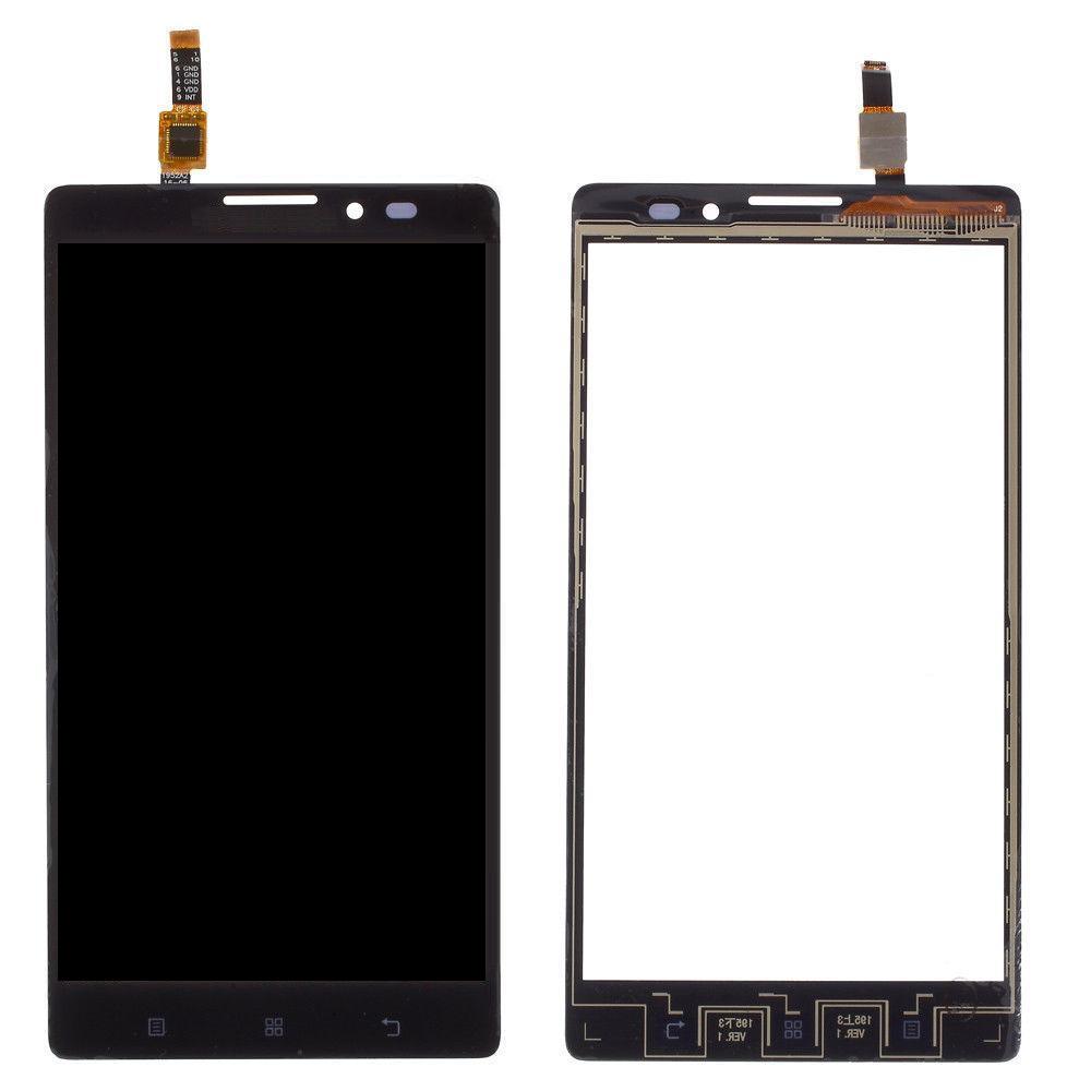 LCD with Touch Screen for Lenovo Vibe Z K910 - Black by Maxbhi.com