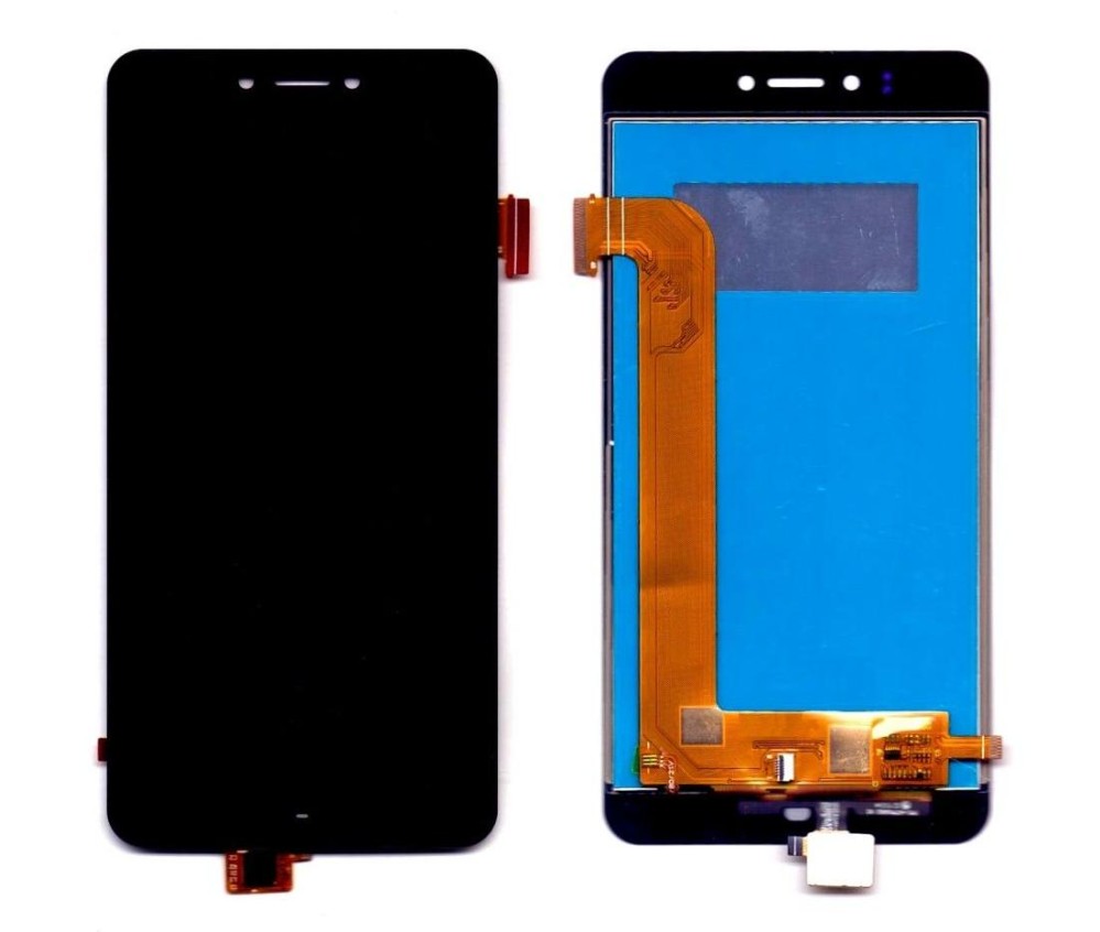LCD with Touch Screen for Panasonic P55 Novo - Black by Maxbhi.com