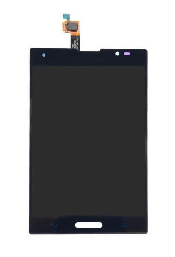 LCD with Touch Screen for LG Optimus Vu II F200 - Black by Maxbhi.com