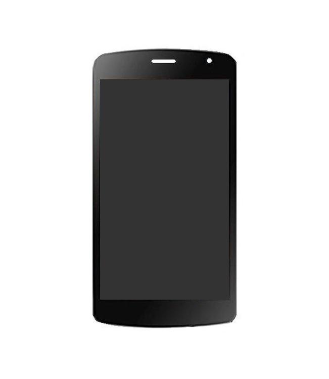 LCD with Touch Screen for Panasonic T21 - Black by Maxbhi.com