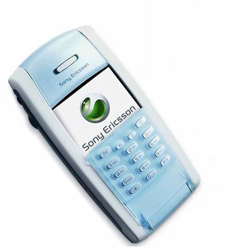 LCD with Touch Screen for Sony Ericsson P800 - Blue by Maxbhi.com