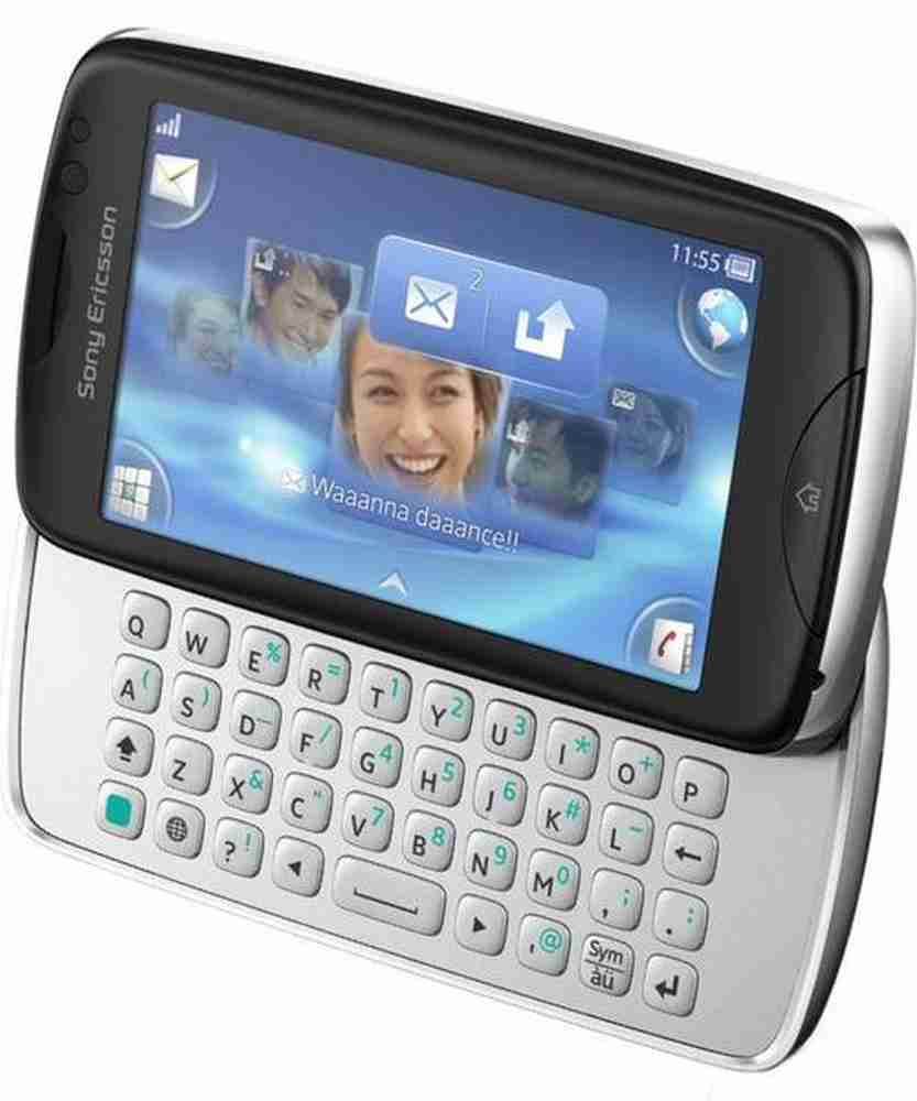 LCD with Touch Screen for Sony Ericsson txt pro - Black by Maxbhi.com