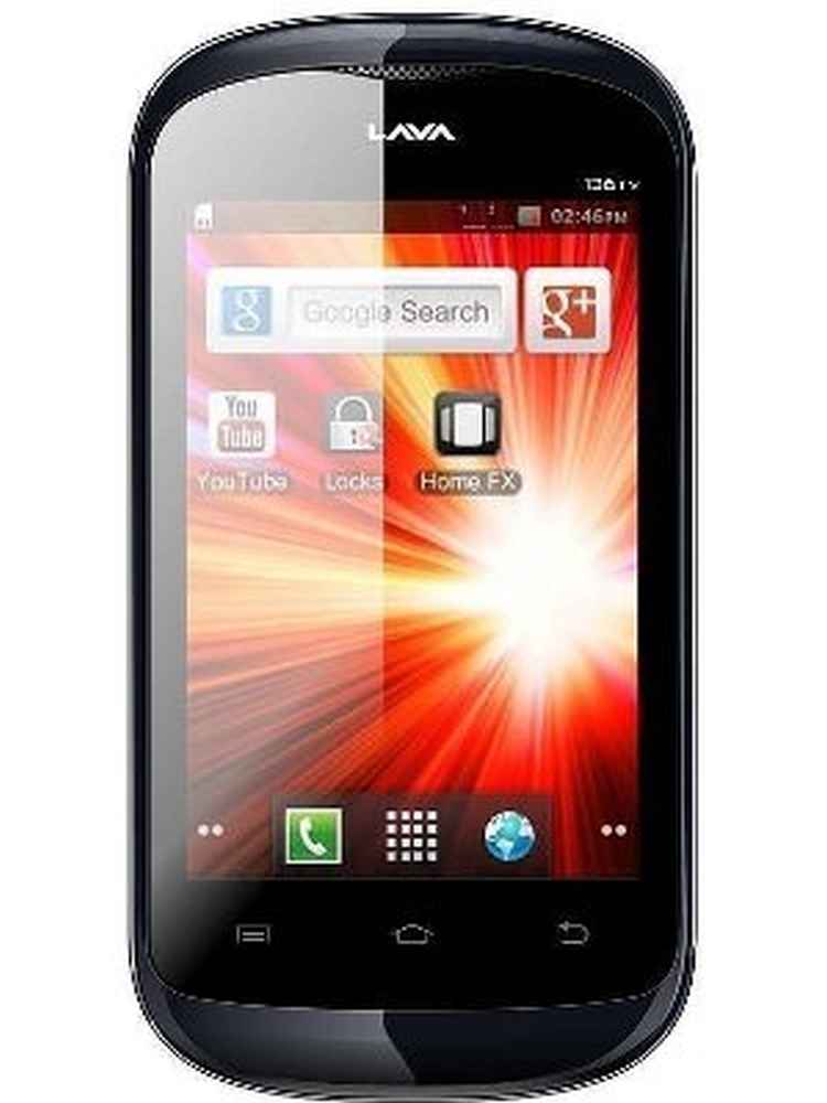 LCD with Touch Screen for Lava Discover 136 - Black by Maxbhi.com