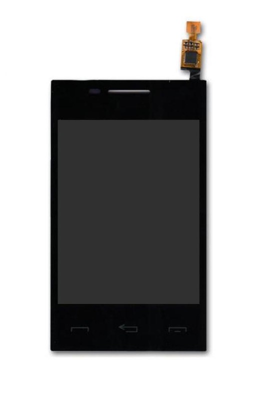LCD with Touch Screen for LG T585 - Black by Maxbhi.com