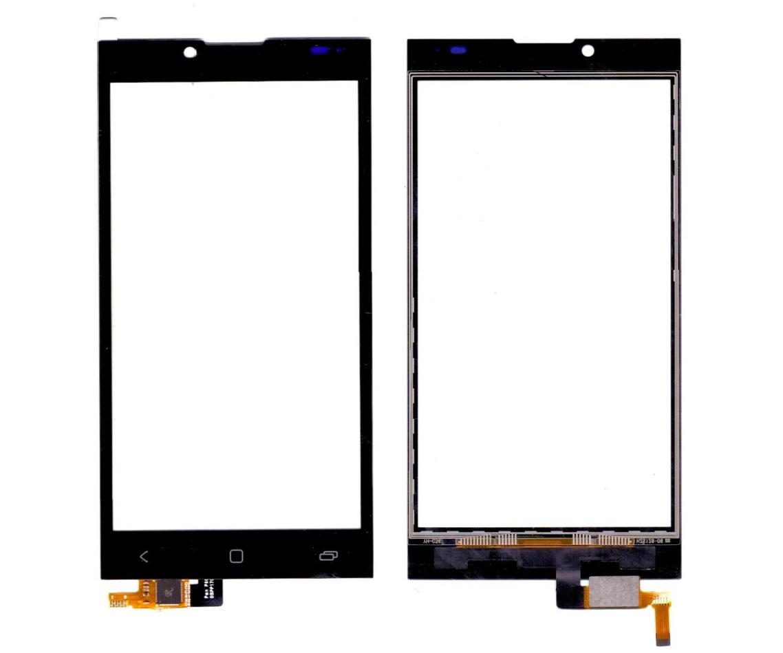 Touch Screen Digitizer for Panasonic P66 Mega - Brown by Maxbhi.com