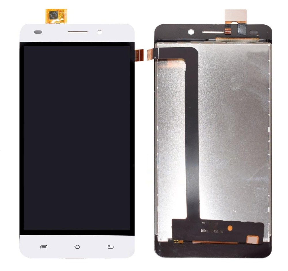 LCD with Touch Screen for Lava X3 - Gold by Maxbhi.com
