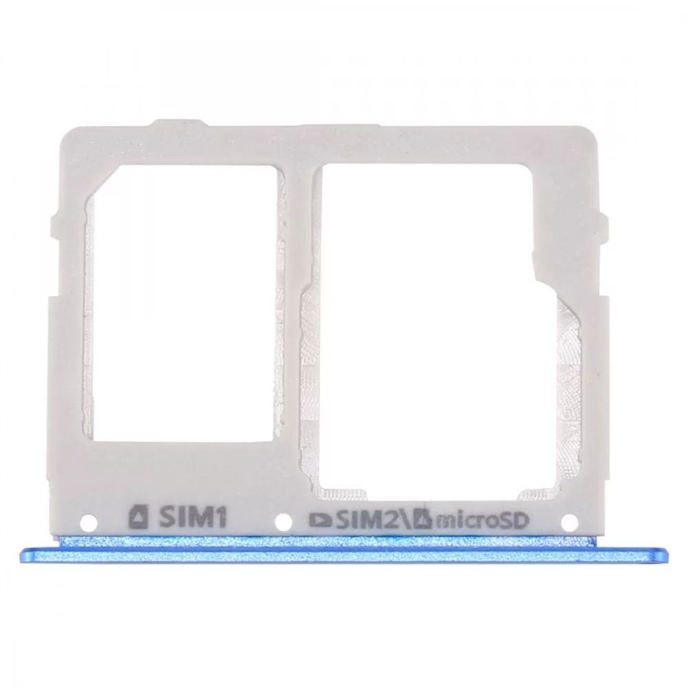 SIM Card Holder Tray for Samsung Galaxy C7 Pro - Blue - Maxbhi.com