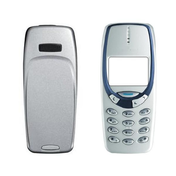 Full Body Housing for Nokia 3330 - White - Maxbhi.com