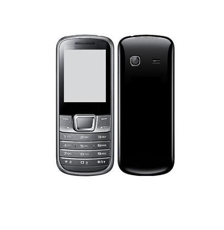 Full Body Housing for Samsung E2250 with single SIM - Black - Maxbhi.com