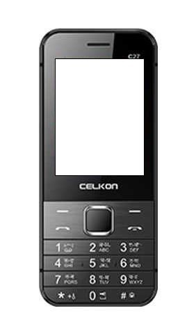 Full Body Housing for Celkon C27 - Blue - Maxbhi.com