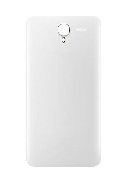 Back Panel Cover for Intex Aqua Star II - White - Maxbhi.com