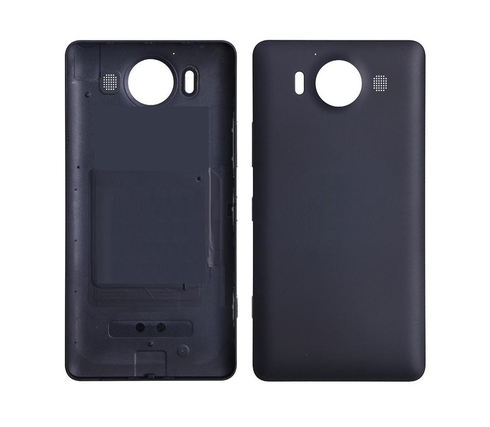 Back Panel Cover for Microsoft Lumia 950 - Black - Maxbhi.com
