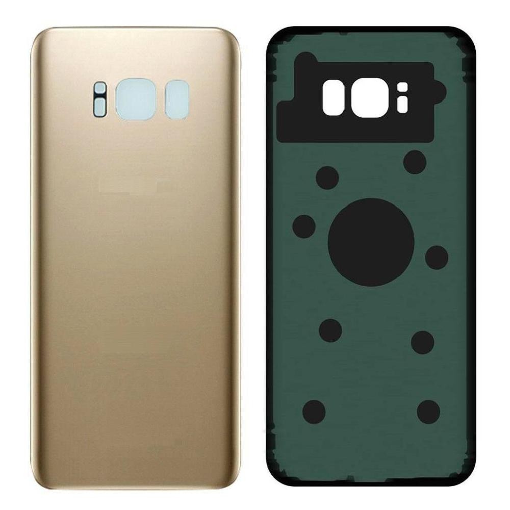 Back Panel Cover for Samsung Galaxy S8 - Gold - Maxbhi.com