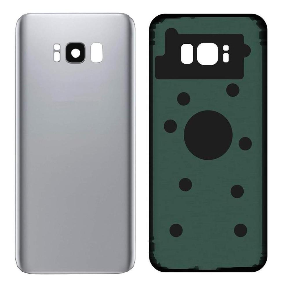 Back Panel Cover for Samsung Galaxy S8 - Silver - Maxbhi.com