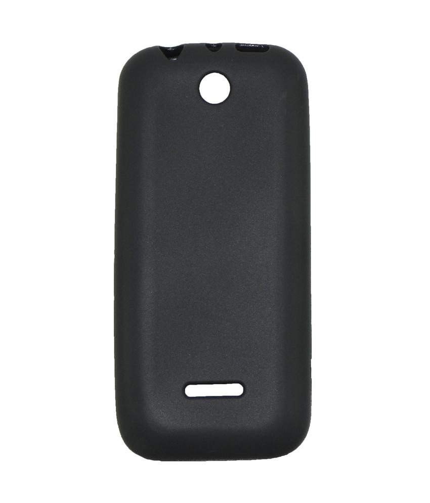 Back Panel Cover for Vodafone 225 - Black - Maxbhi.com