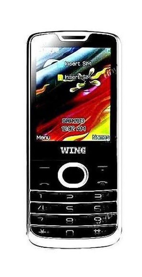 Back Panel Cover for Wing M64 - Black - Maxbhi.com
