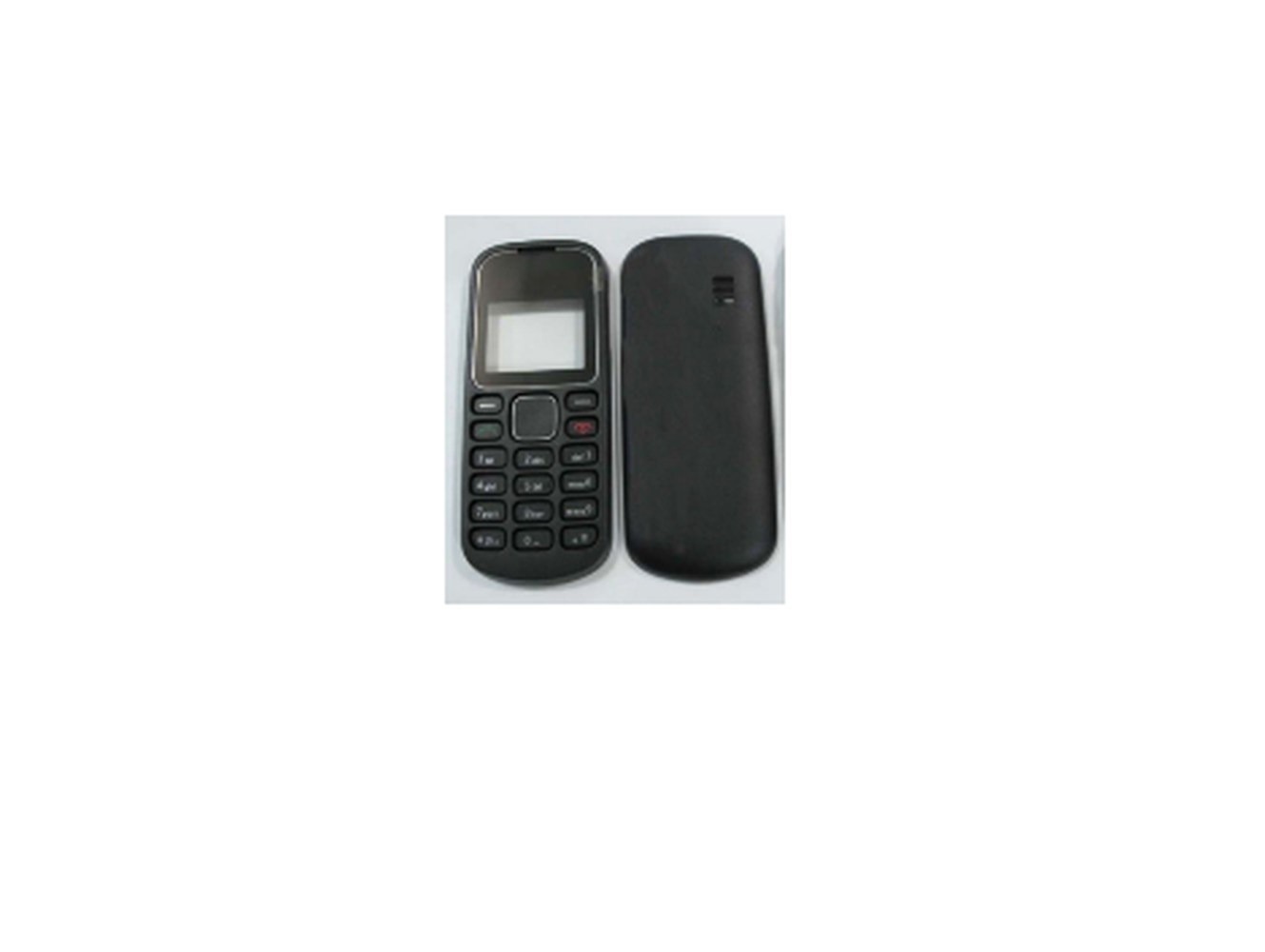 Full Body Faceplate For Nokia 1280 Black - Maxbhi.com