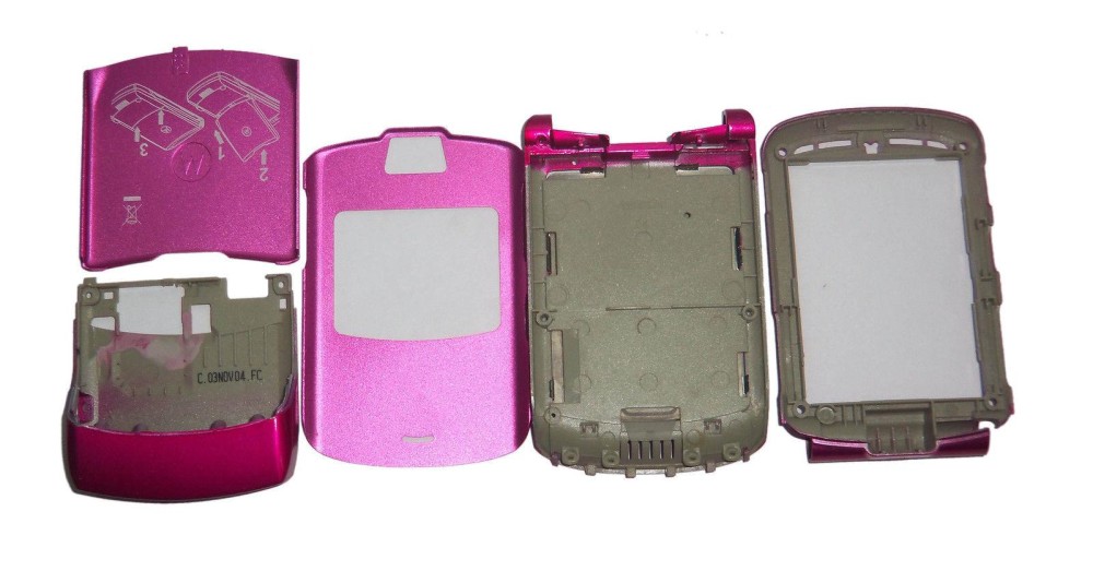 Full Body Faceplate For Motorola Moto Razr V3 Pink - Maxbhi.com