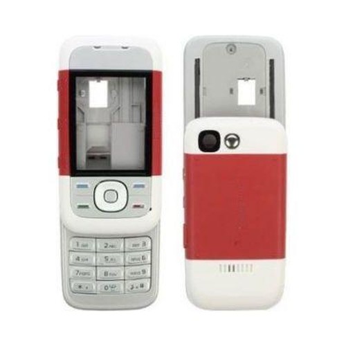 Full Body Faceplate For Nokia 5300 Red - Maxbhi.com