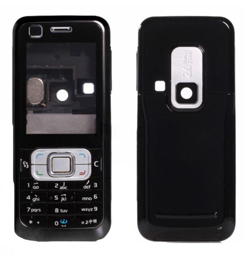Full Body Faceplate For Nokia 6120 Black - Maxbhi.com