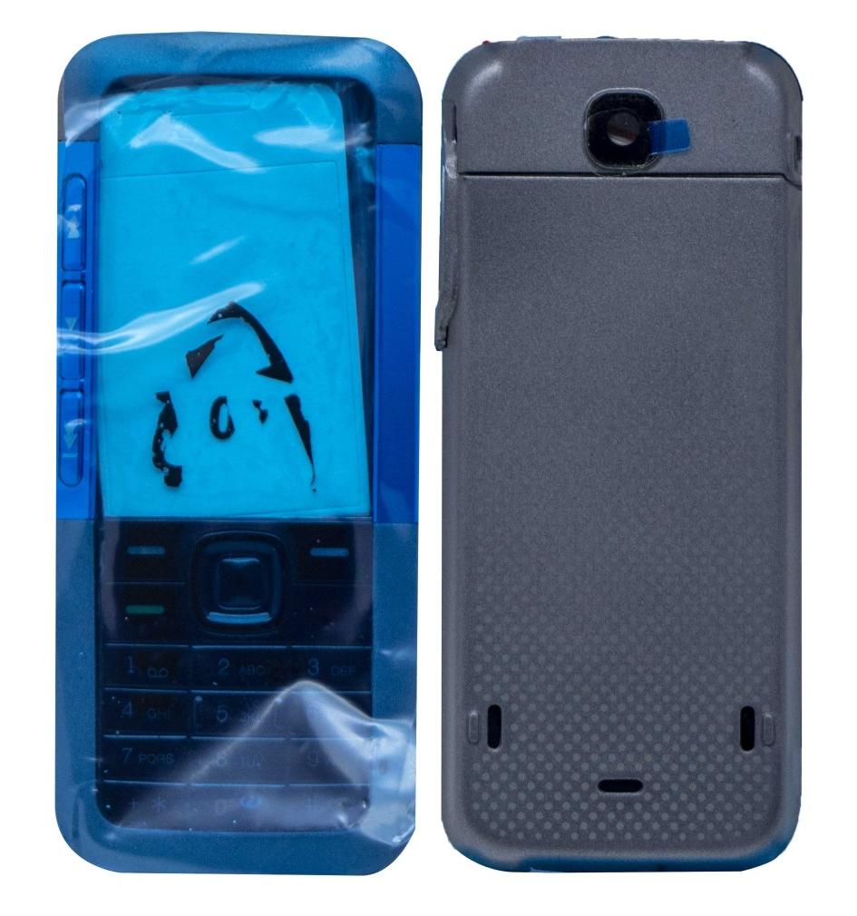 Full Body Housing for Nokia 5310 XpressMusic - Blue & Black - Maxbhi.com