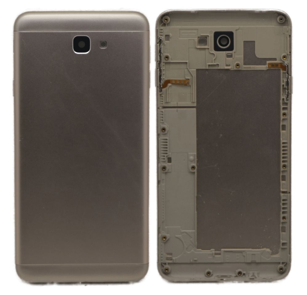 Back Panel Cover for Samsung Galaxy J7 Prime - Gold - Maxbhi.com