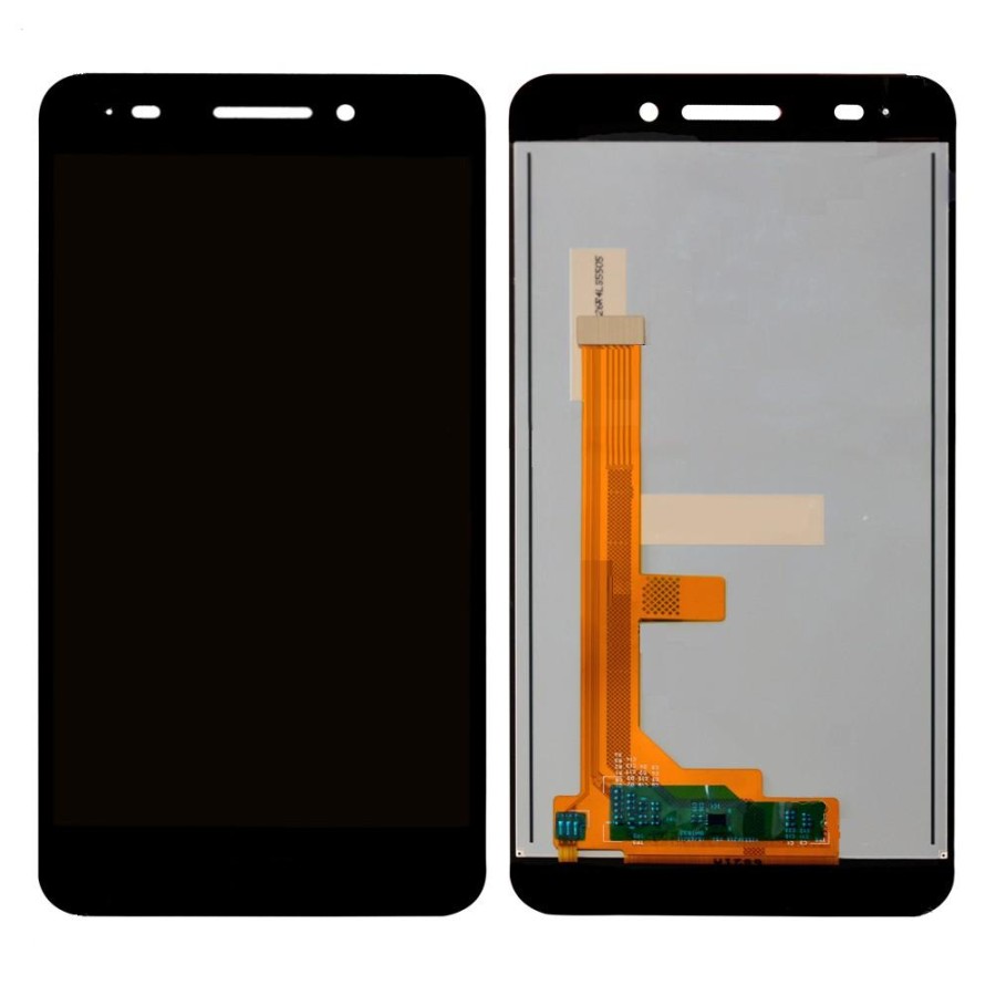 LCD with Touch Screen for LYF Water F1 - Black by Maxbhi.com