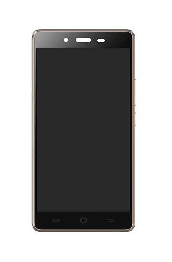 LCD with Touch Screen for Itel Power Pro it1553 - Rose Gold by Maxbhi.com
