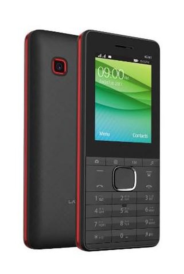 Back Panel Cover for Lava 4G Connect M1 - Black - Maxbhi.com