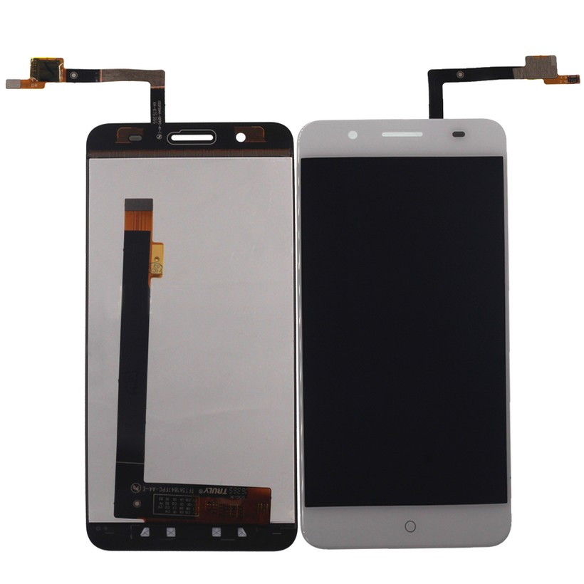 LCD with Touch Screen for ZTE Blade A2 Plus - White by Maxbhi.com