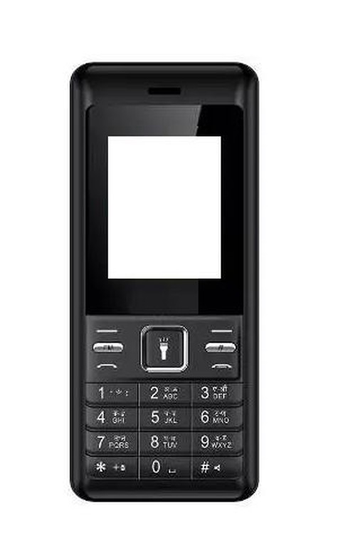 Full Body Housing for Ui Phones Power 1.1 - Black - Maxbhi.com