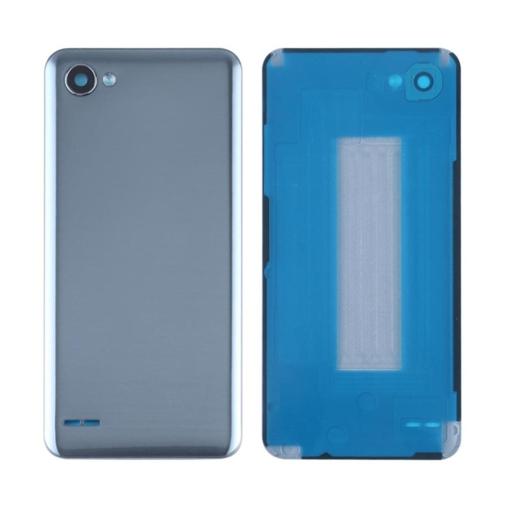 Back Panel Cover for LG Q6 - Platinum - Maxbhi.com