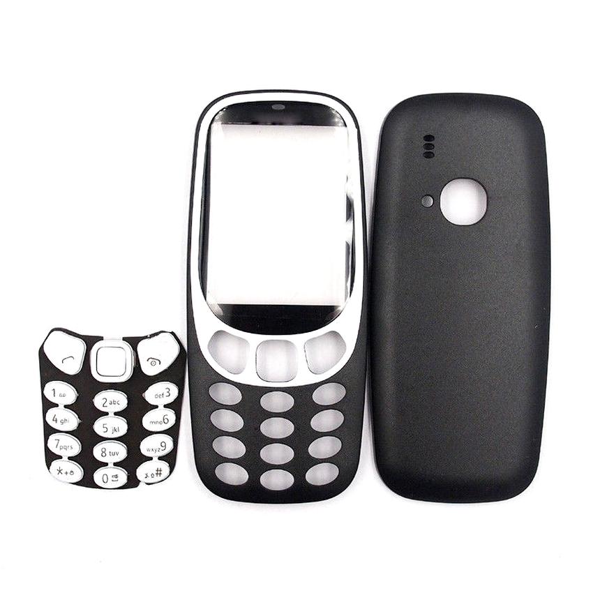 Full Body Housing for Nokia 3310 New - Black - Maxbhi.com
