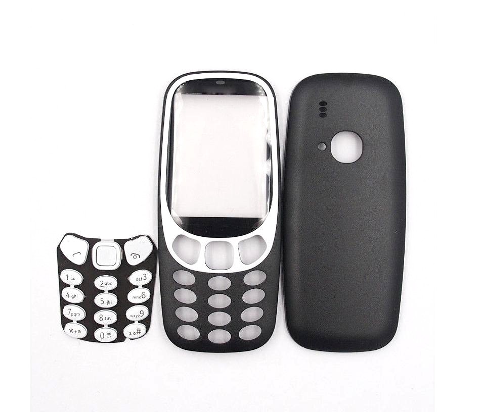 Full Body Housing for Nokia 3310 4G - Black - Maxbhi.com