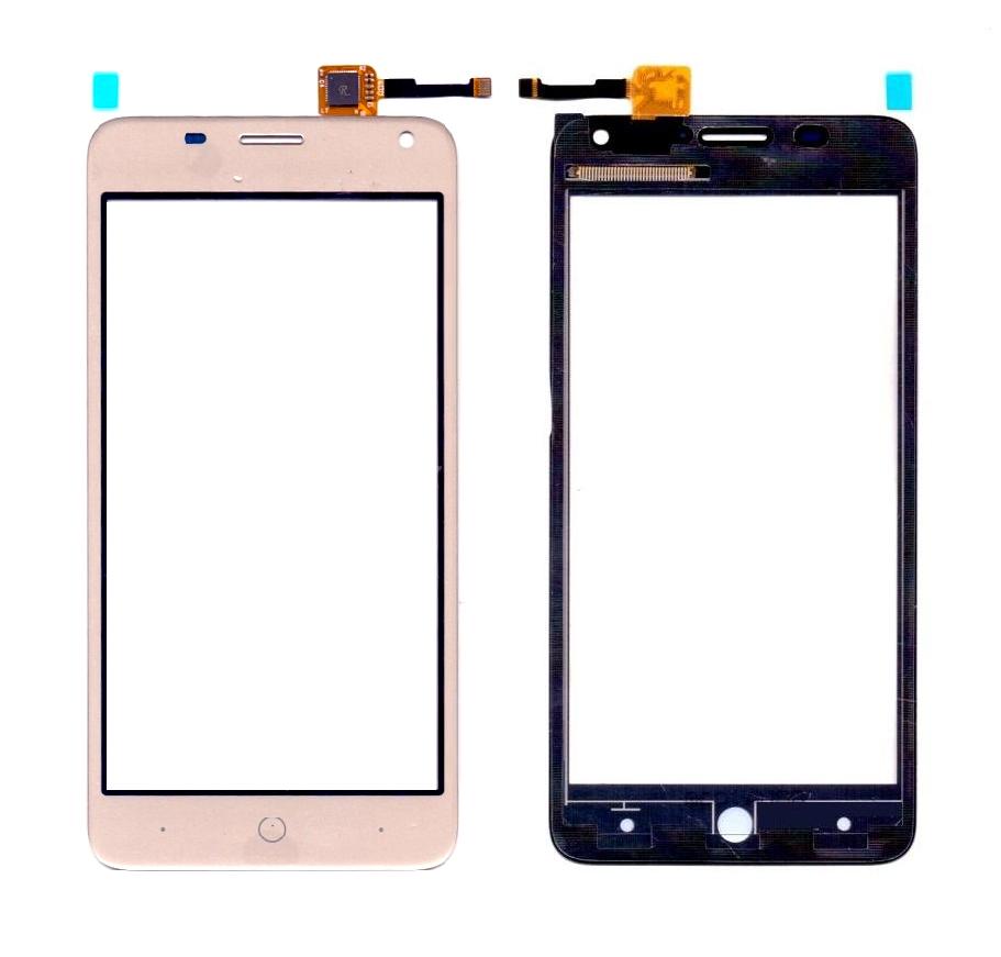 Touch Screen Digitizer for Panasonic P9 - Gold by Maxbhi.com