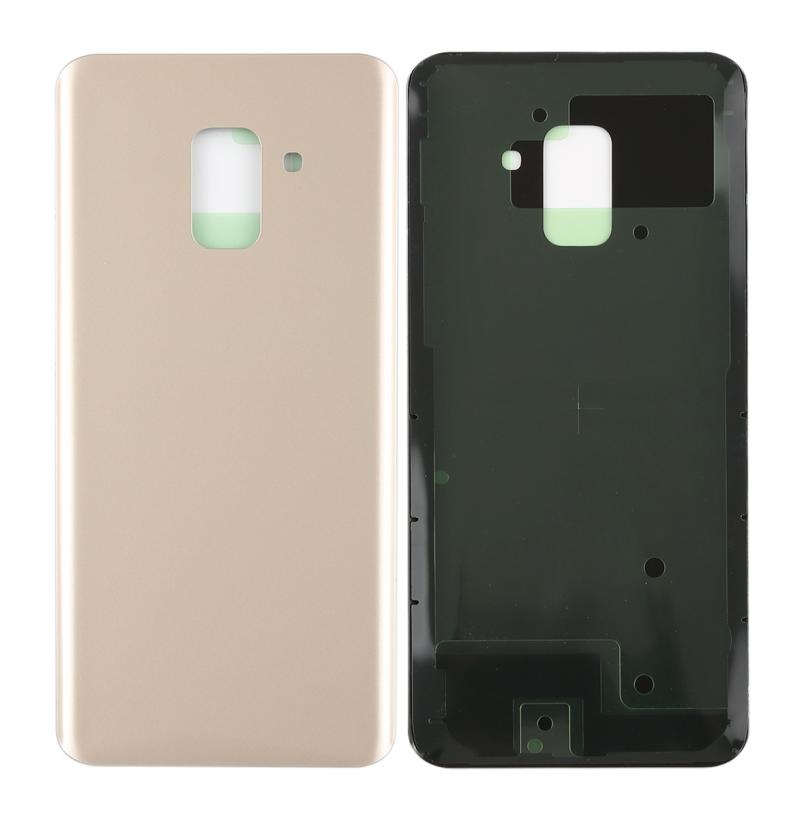 Back Panel Cover for Samsung Galaxy A8 Plus 2018 - Gold - Maxbhi.com