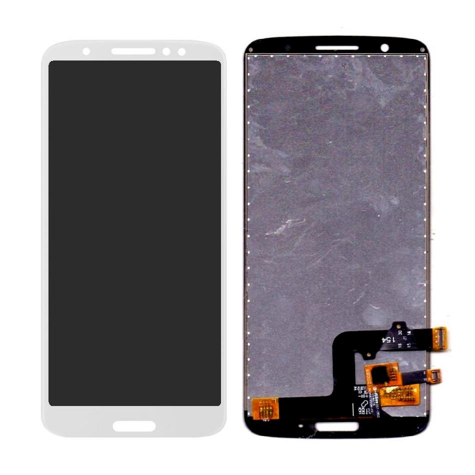 LCD with Touch Screen for Motorola Moto G6 - White by Maxbhi.com