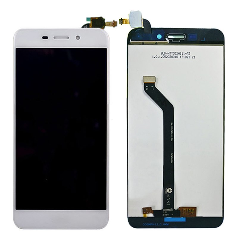LCD with Touch Screen for Huawei Honor 6C Pro - White by Maxbhi.com