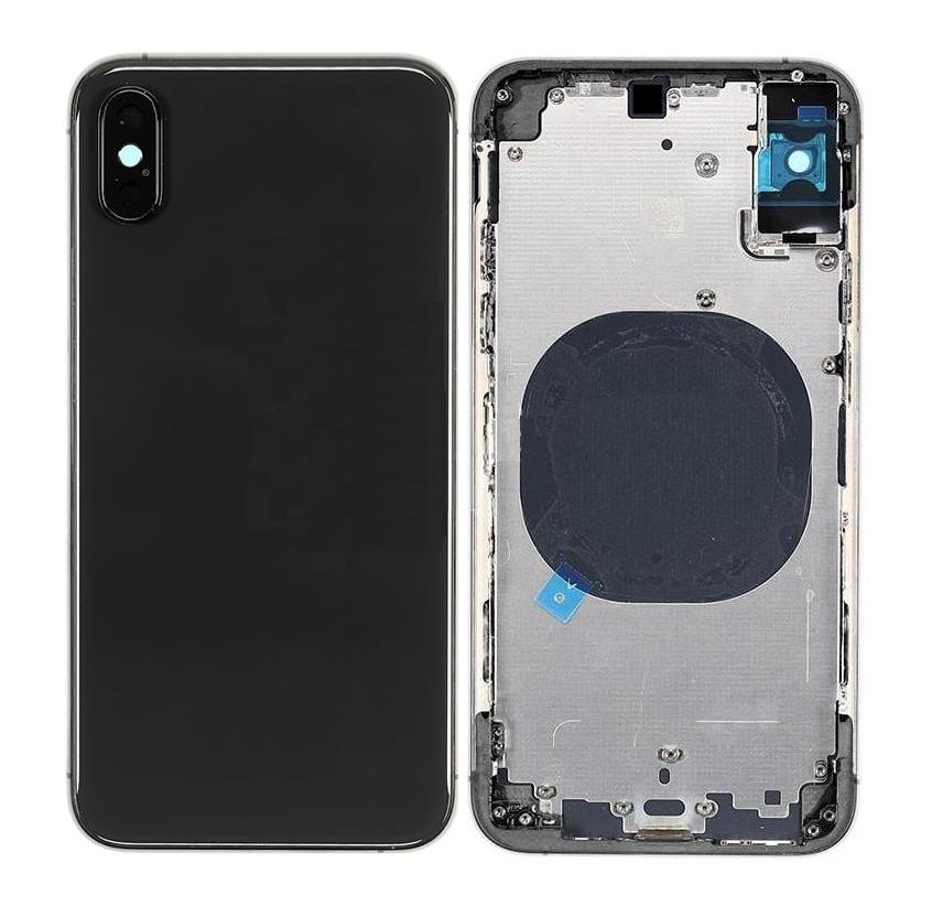 Full Body Housing for Apple iPhone XS Max - Black - Maxbhi.com