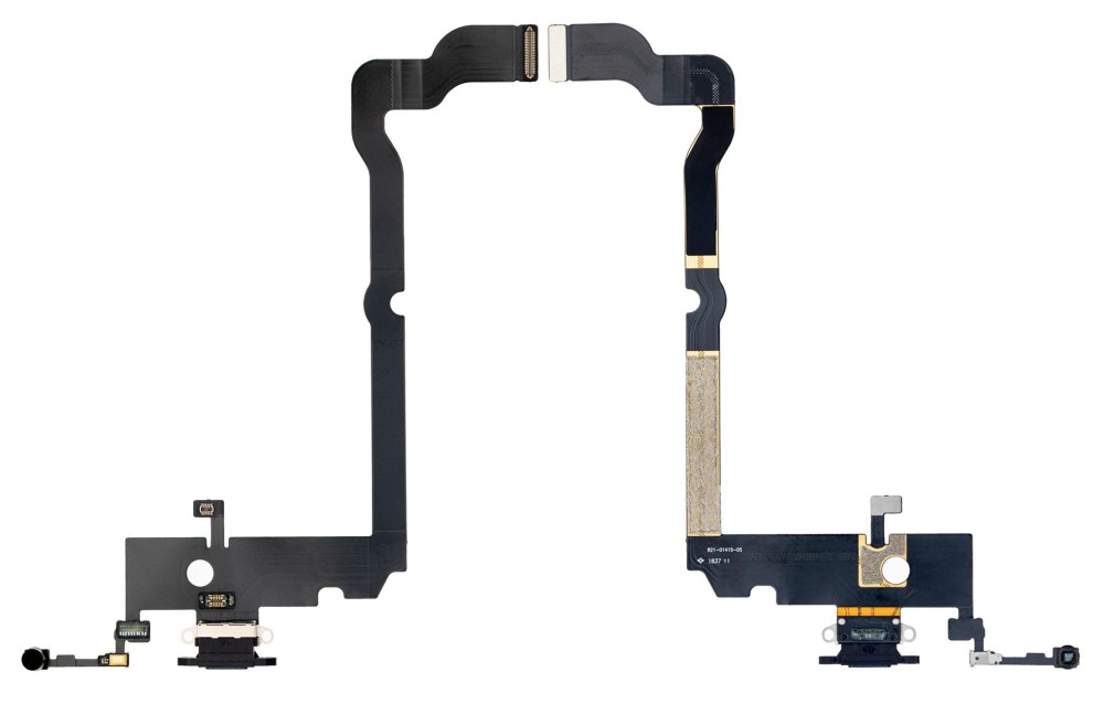 Charging Connector Flex PCB Board for Apple iPhone XS Max by Maxbhi.com