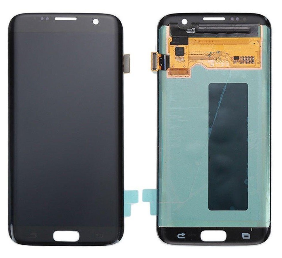 LCD with Touch Screen for Samsung Galaxy S7 Edge 64GB - Pearl by Maxbhi.com