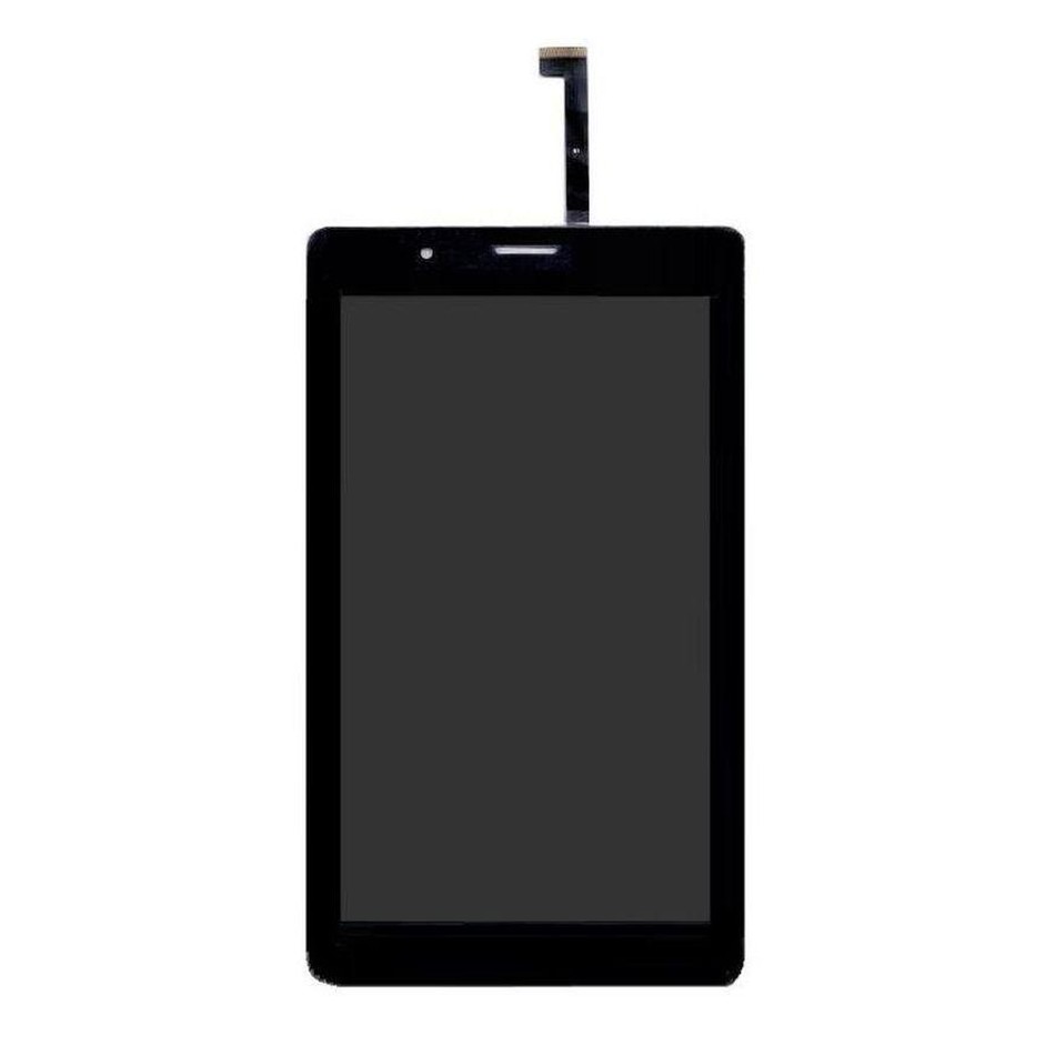 LCD with Touch Screen for Micromax Canvas Tab P470 - Grey by Maxbhi.com