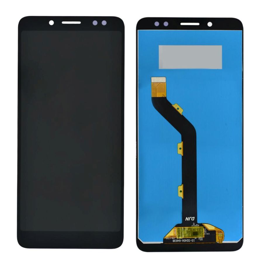 LCD with Touch Screen for Itel A62 - Black by Maxbhi.com