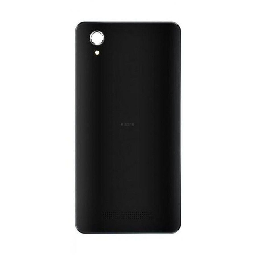 Back Panel Cover for Lava Iris 810 - Black - Maxbhi.com