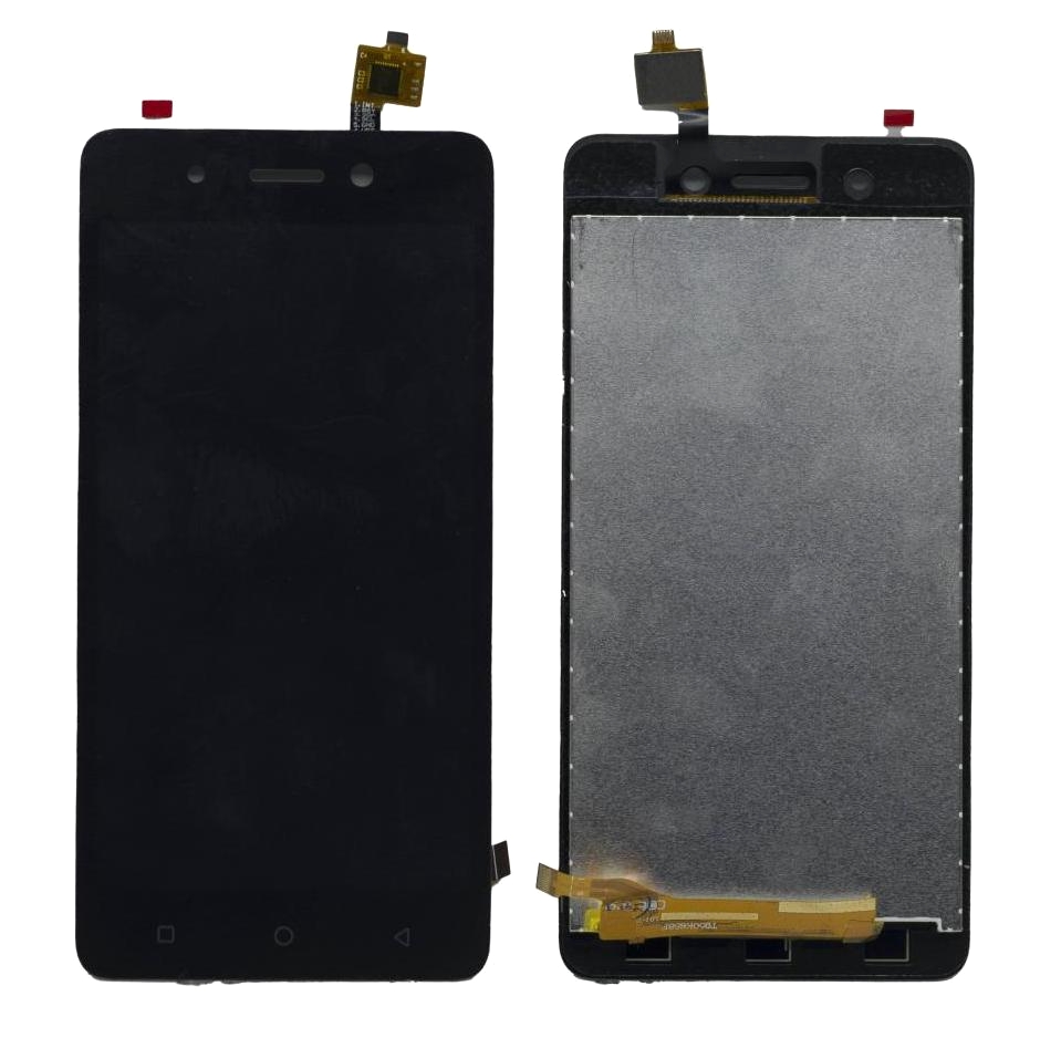 LCD with Touch Screen for Itel A23 - Gold by Maxbhi.com
