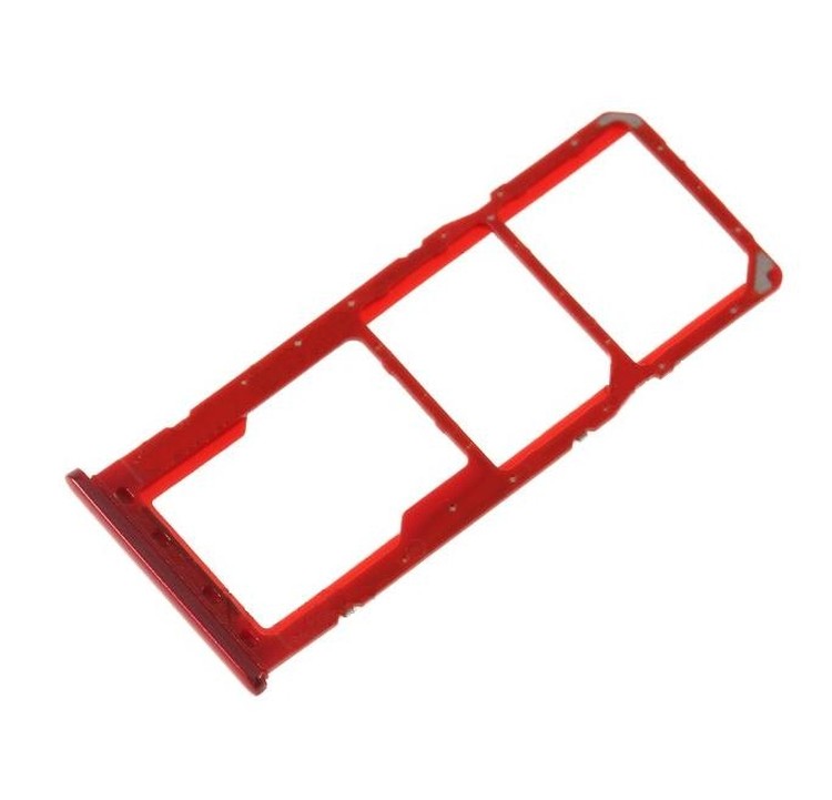 SIM Card Holder Tray for Samsung Galaxy A30 - Red - Maxbhi.com