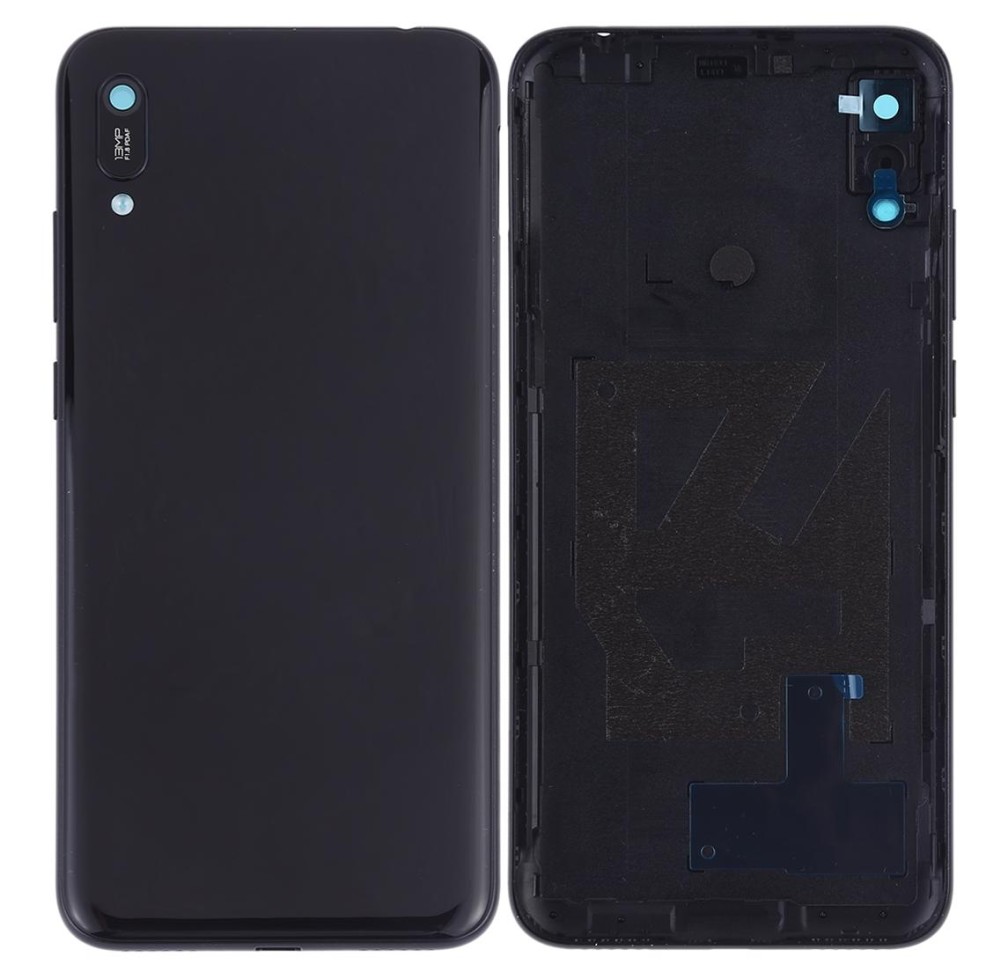 Back Panel Cover for Huawei Y6 2019 - Black - Maxbhi.com