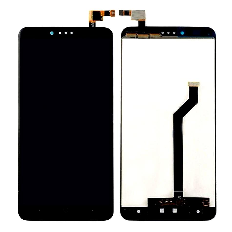 LCD with Touch Screen for ZTE ZMax Pro - Blue by Maxbhi.com