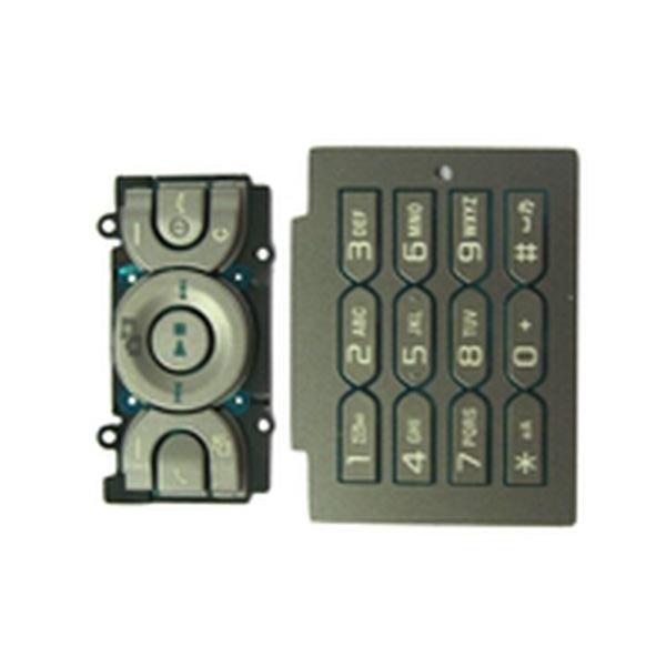 Keypad For Sony Ericsson W595 - Grey - Maxbhi.com